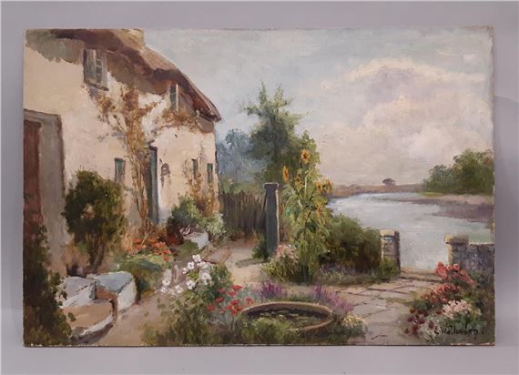 Eva Walbourne | cottage and garden | MutualArt