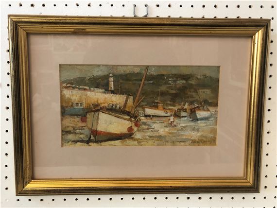 Ronald Copping | St. Ives Harbour (1998) | MutualArt