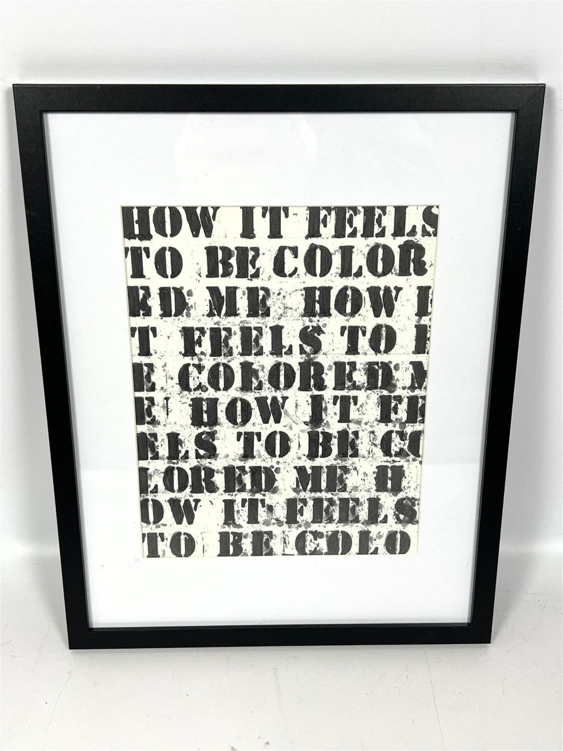 Glenn Ligon | Glenn Ligon set of 6 lithograph prints untitled. Unmarked ...