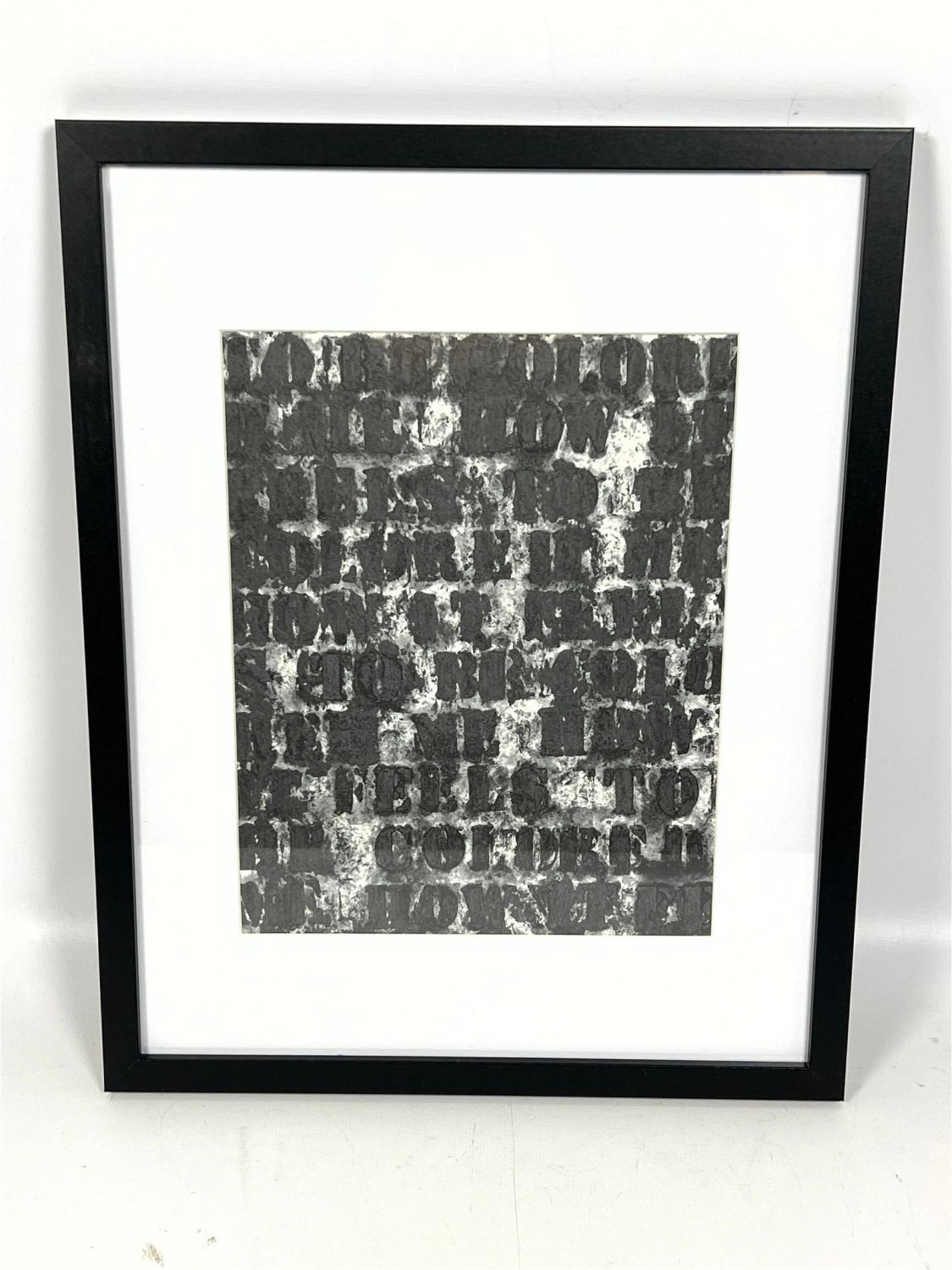 Glenn Ligon | Glenn Ligon set of 6 lithograph prints untitled. Unmarked ...