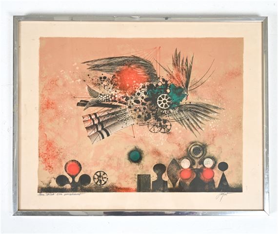 Pierre Jacquot | PIERRE JACQUOT, FRENCH (1929-2009) SIGNED PRINT ...