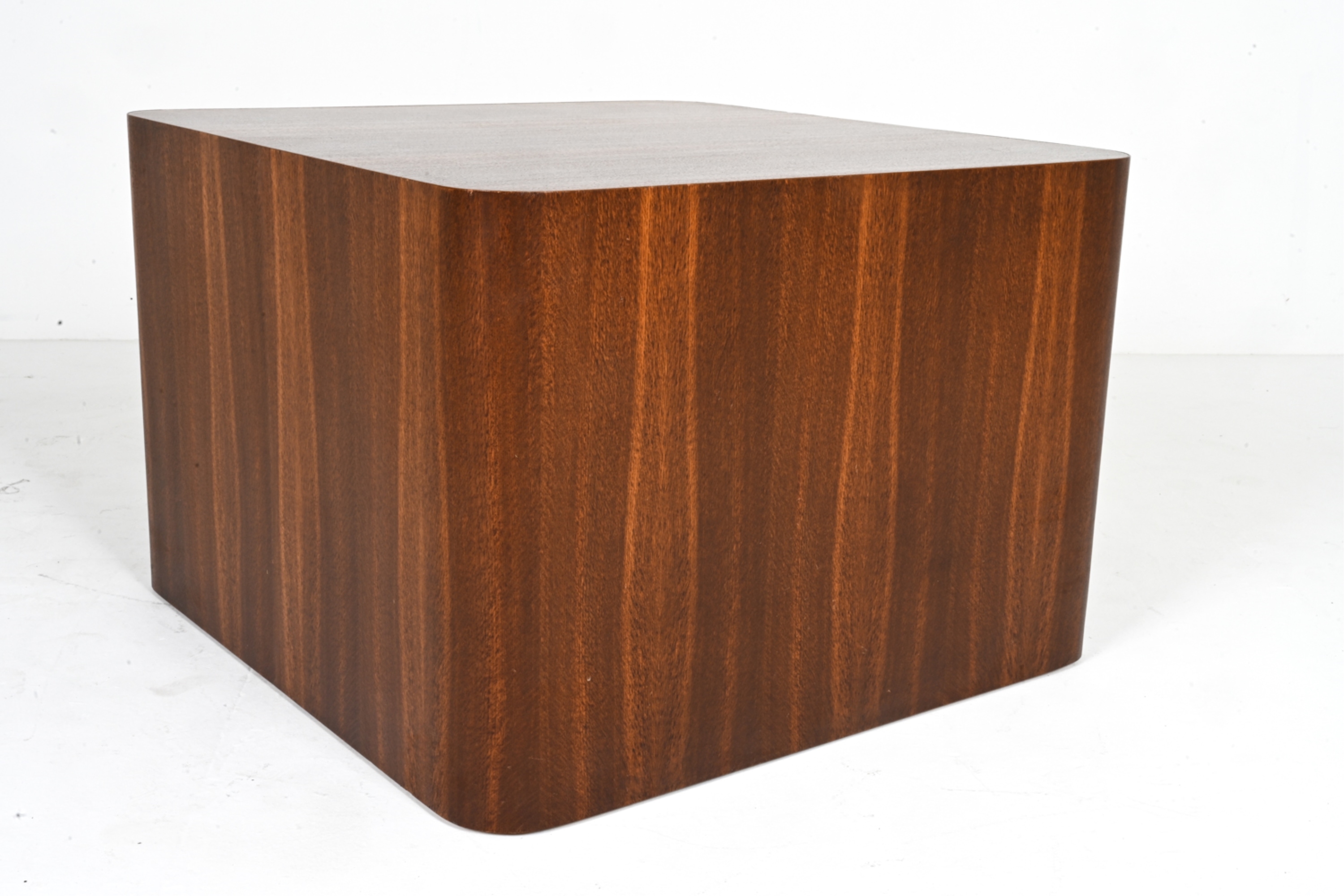 Paul Mayén | PAUL MAYEN FOR INTREX WALNUT CUBE COFFEE TABLE (Late 20th ...