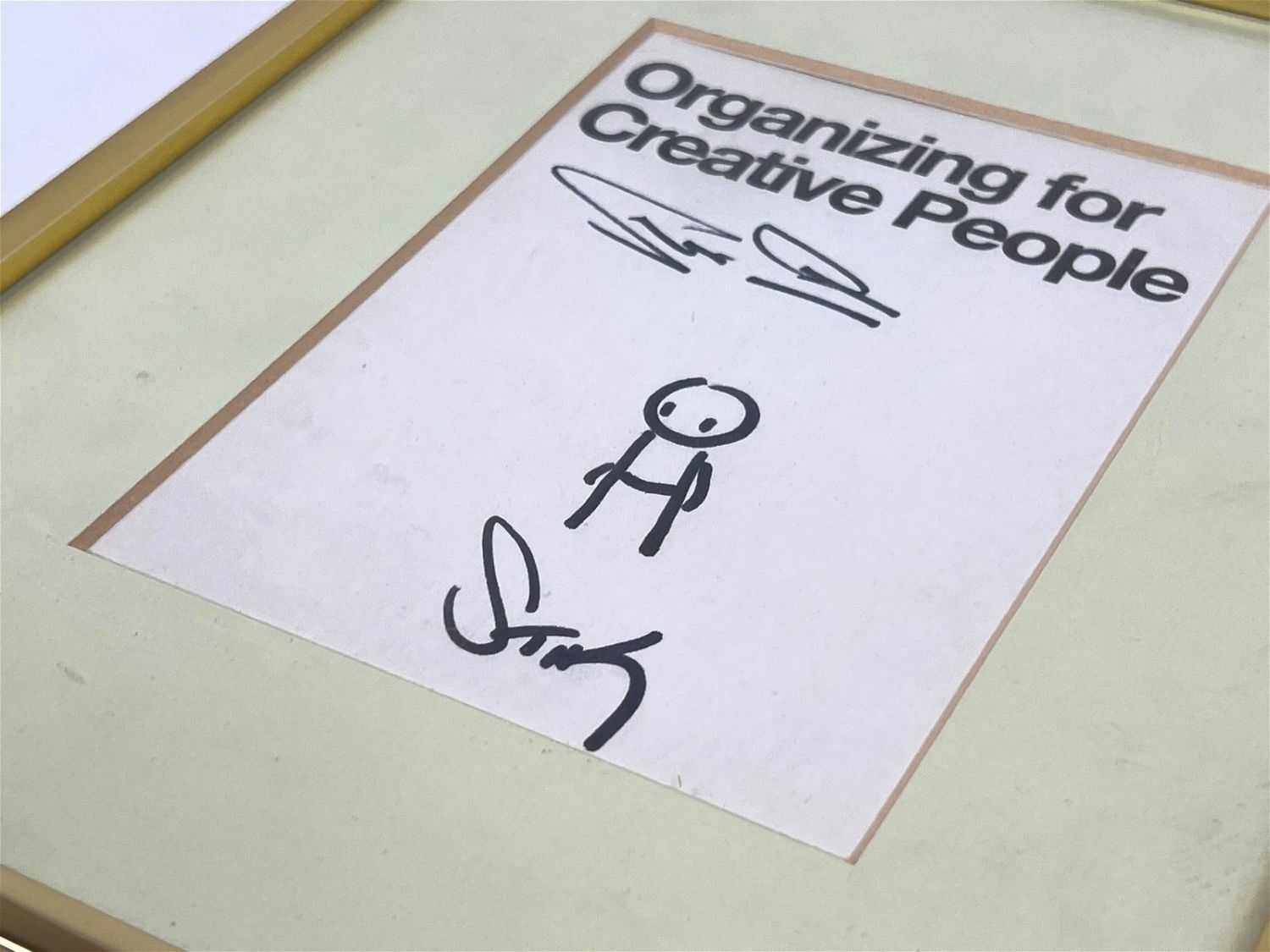 Stik | Drawing by Stik Drawing in the book organizing for creative ...