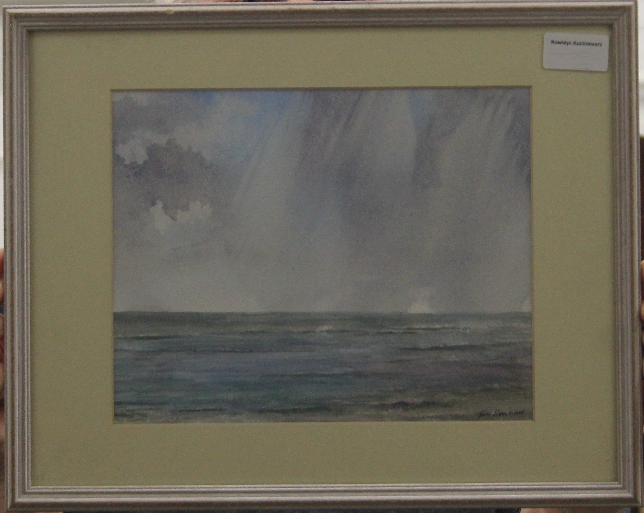 Jan Seaman | Rain Clouds over the North Sea | MutualArt