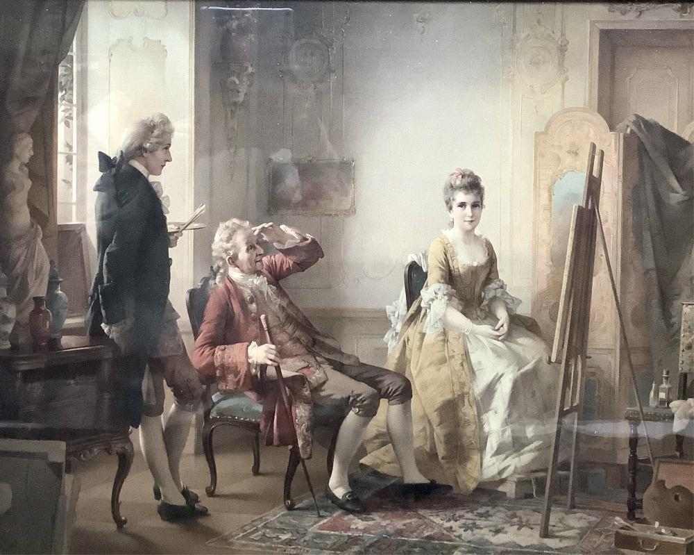 Otto Erdmann | PORTRAIT OF AN ELEGANT LADY | MutualArt