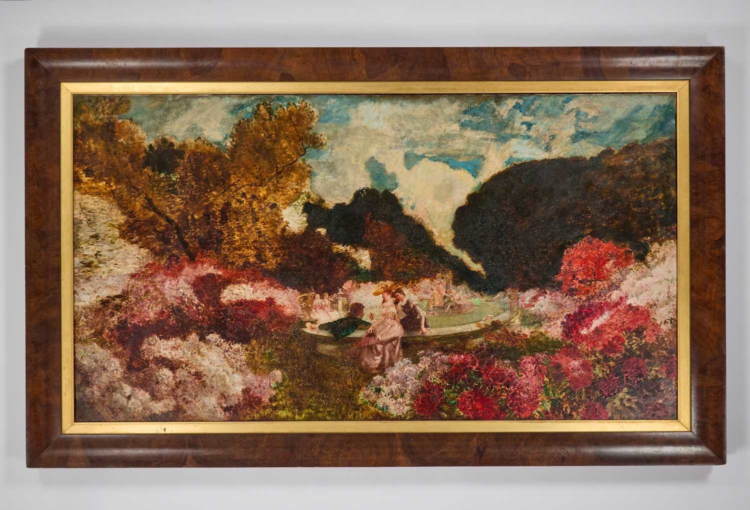 Thomas Edwin Mostyn | SUMMER LANDSCAPE WITH FIGURES | MutualArt