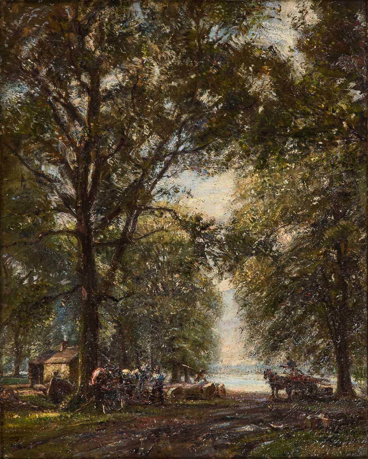 Herbert Royle | LOGGING SCENE | MutualArt