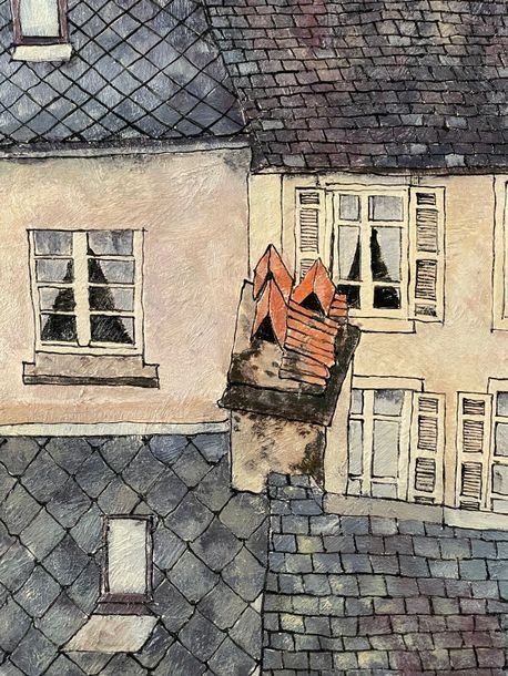 Yoshinobu Toide | The Roofs (91) | MutualArt