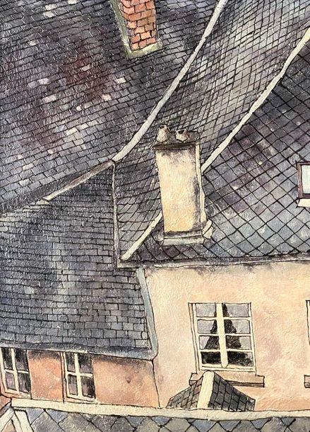 Yoshinobu Toide | The Roofs (91) | MutualArt