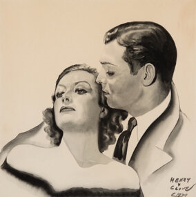 Henry O'Hara Clive | Clark Gable and Joan Crawford (1939) | MutualArt
