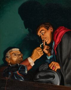 Franklyn E. Hamilton | Death Ship, The Shadow pulp cover recreation ...