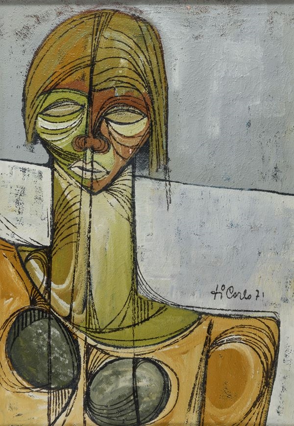 Vittorio Maria di Carlo | DIPINTO DI VITTORIO MARIA DI CARLO (1971 ...