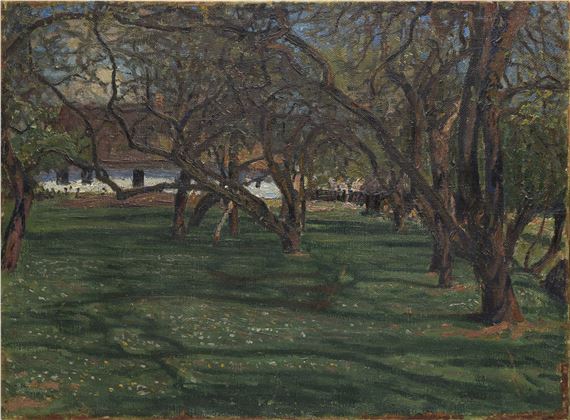 Abraham Neuman | Tenczynek - Sad | MutualArt