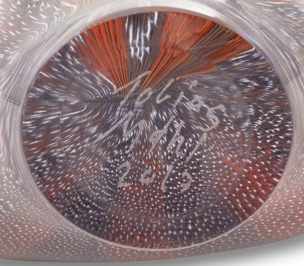 Tobias Møhl | Burnt Red Glassweaver Vessel, 2017 (2017) | MutualArt