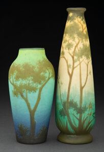 Almeric Walter | Two Almeric Walter Pottery Glazed Earthenware ...