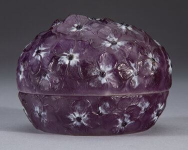 Gabriel Argy-Rousseau | Argy-Rousseau Pâte de Verre Hortensias Box and ...