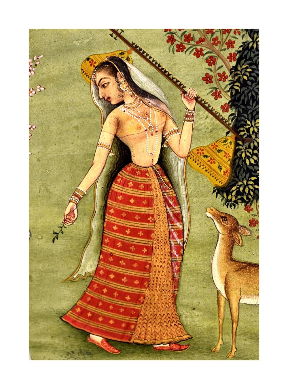 Mughal School, 19th Century | A PROVINCIAL MUGHAL TODI RAGANI | MutualArt