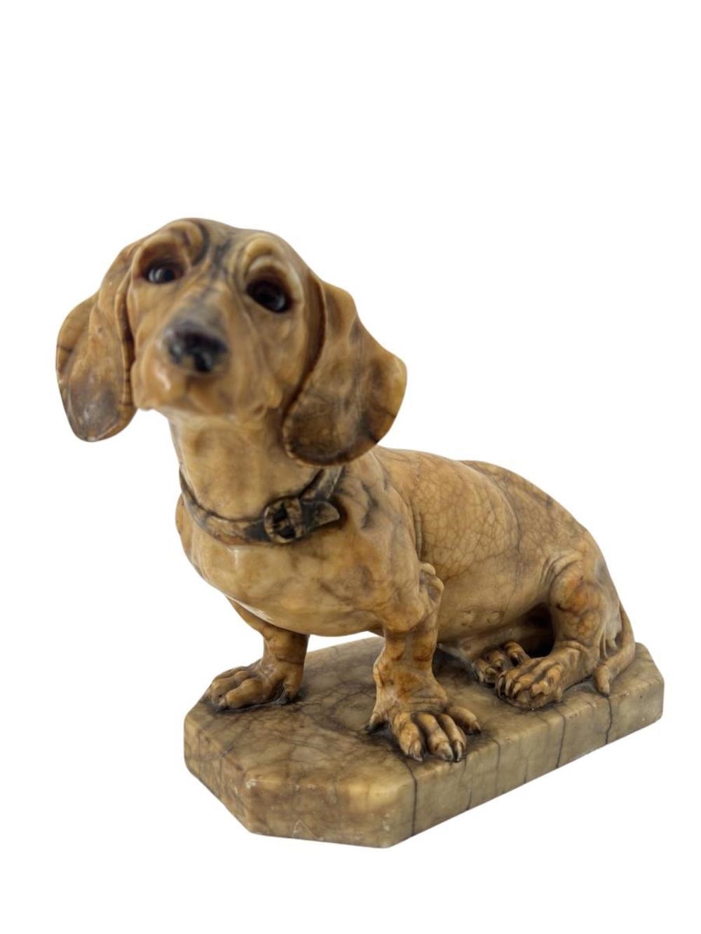 Fritz Kochendörfer | A Rare Fritz Kochendörfer Marble Dachshund | MutualArt