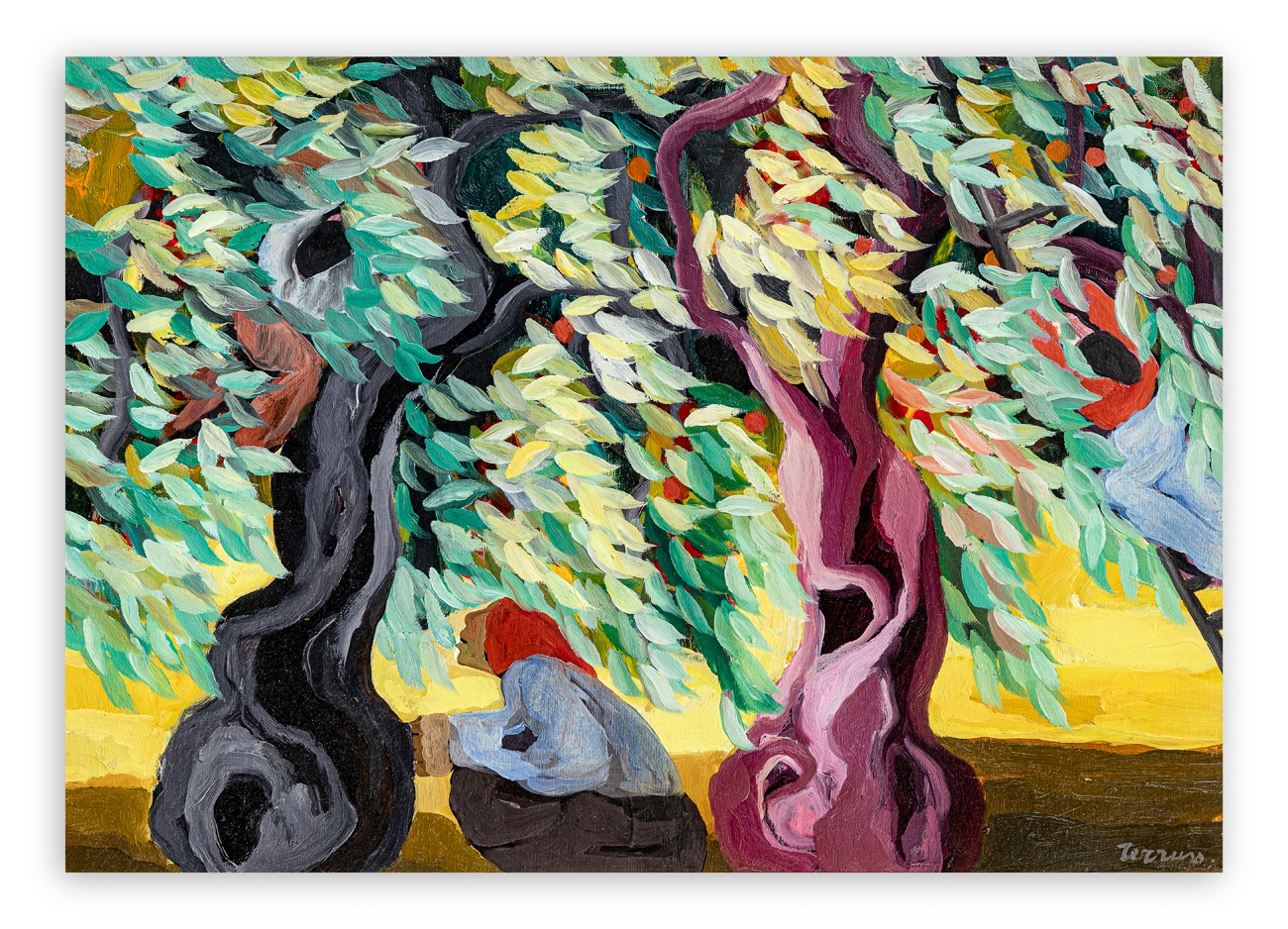 Saverio Terruso | Raccolta in Sicilia | MutualArt