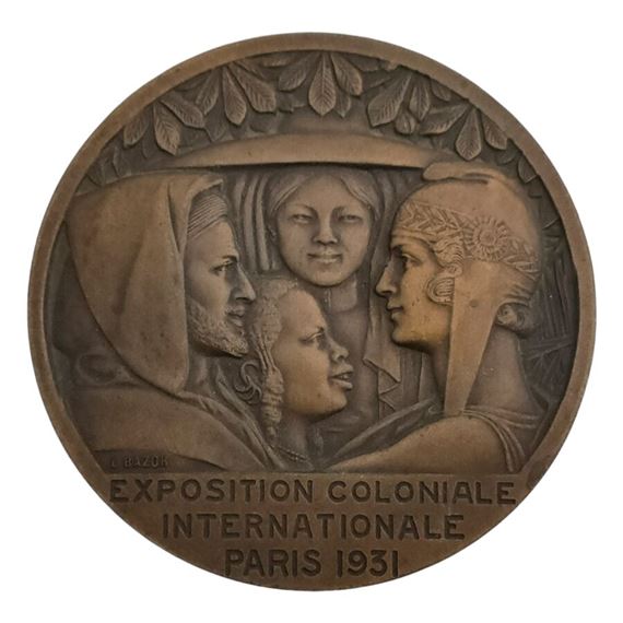 Lucien Bazor | Exposition coloniale internationale Paris 1931 Médaille ...