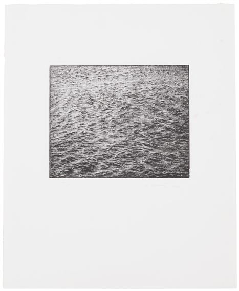 Vija Celmins | Ocean Surface Wood Engraving 2000 (2000) | MutualArt