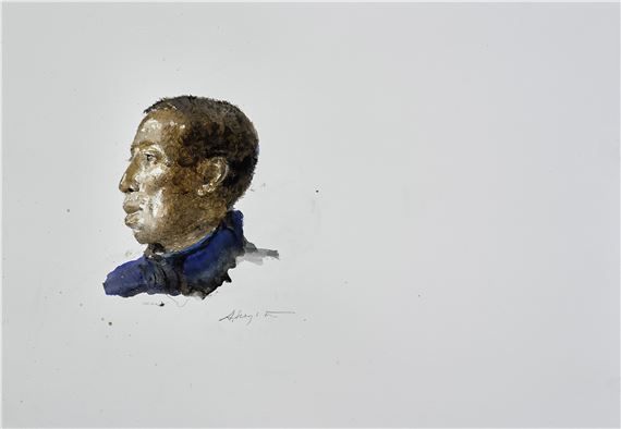 Andrew Wyeth | Study for Barracoon, 1976 | MutualArt