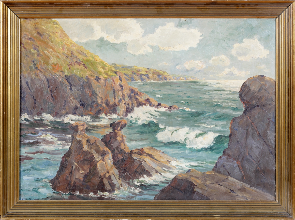 Alfred Gregers-Rasmussen | Felsenküste | MutualArt