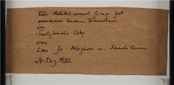 Jo Enzweiler | Ohne Titel (Circa 1982) | MutualArt