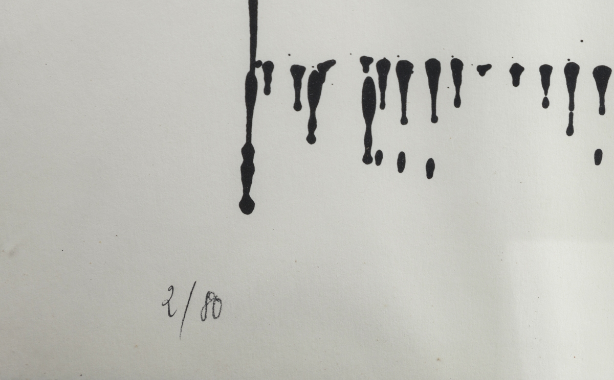 Oskar Holweck | Ohne Titel (Blatt 6 der Folge Sechs Serigraphien ...