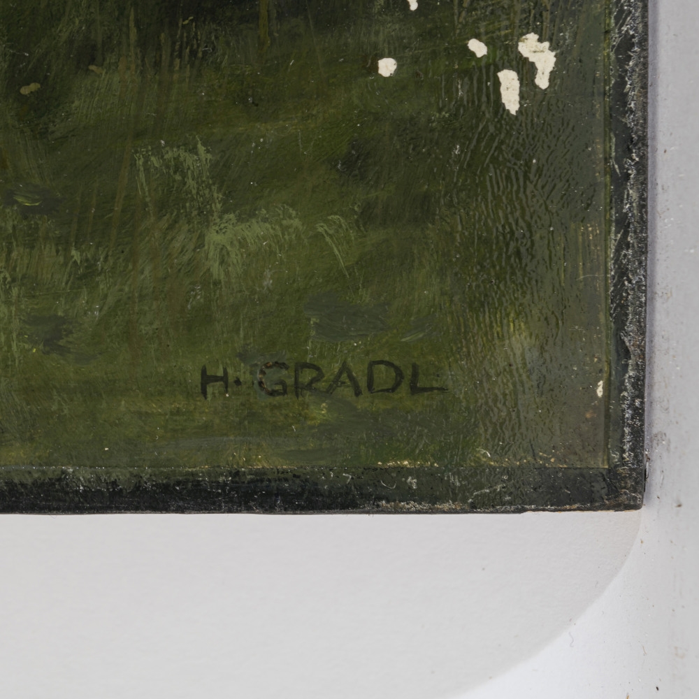 Hermann Gradl | Hügelige Landschaft (1964) | MutualArt