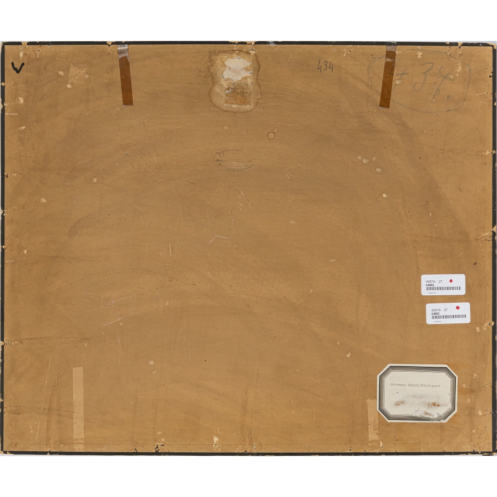 Hermann Gradl | Hügelige Landschaft (1964) | MutualArt