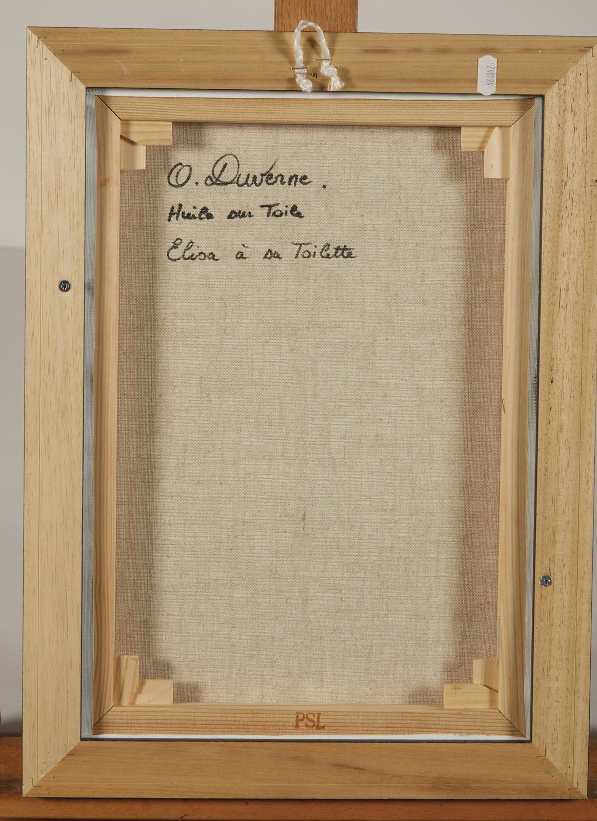 Olivia Duverne | Elisa à sa toilette | MutualArt