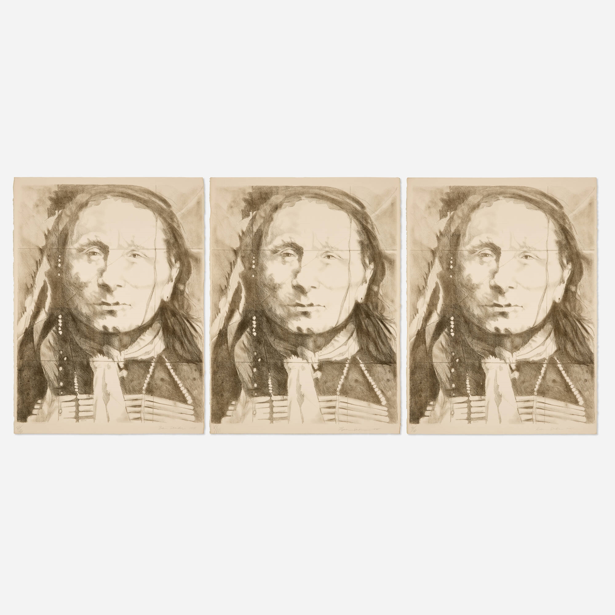 Barbara Sandler | Short Bull (from the 1776 USA 1976: Bicentennial ...