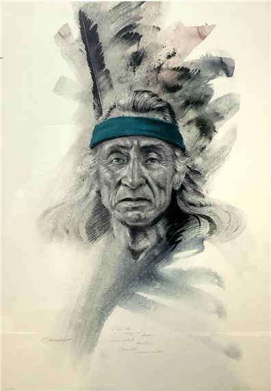 Robert Davis Garner | Robert Garner “the Autumn Voice” Print On Paper ...