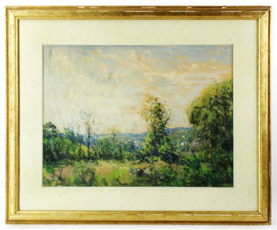A. C. Goodwin | Landscape with Horses and Cart | MutualArt