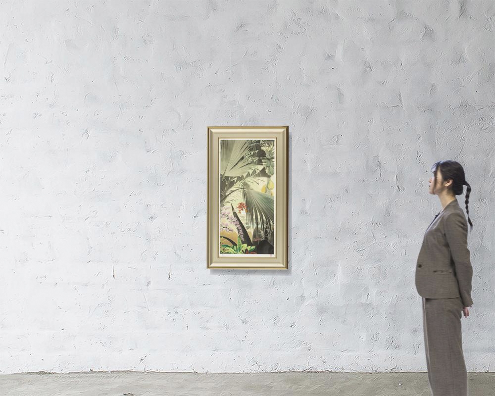 Isson Tanaka | Biro and Bougainvillea (estampe | MutualArt