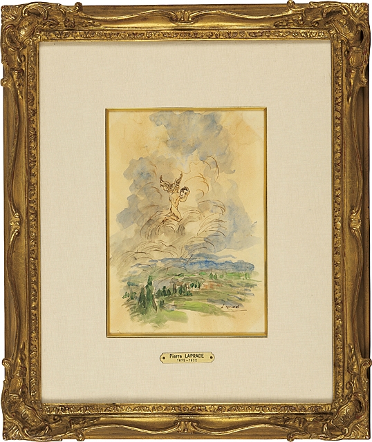 Pierre Laprade | Jeune fille au tresse | MutualArt