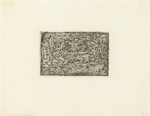 Paul Klee | Garten der leidenschaft (Circa 40) | MutualArt