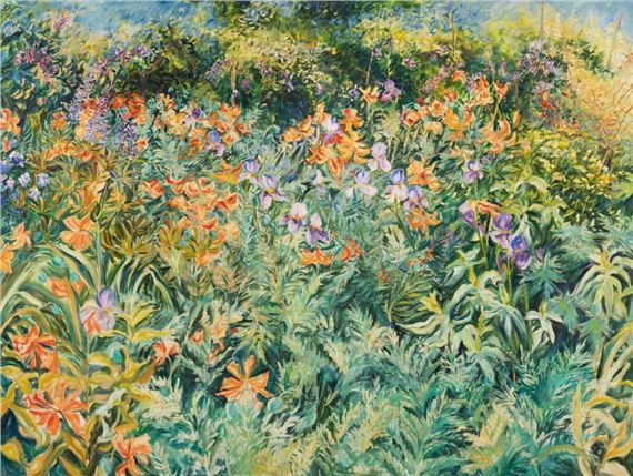 Jamie Evrard | A Victorian Garden (1991) | MutualArt