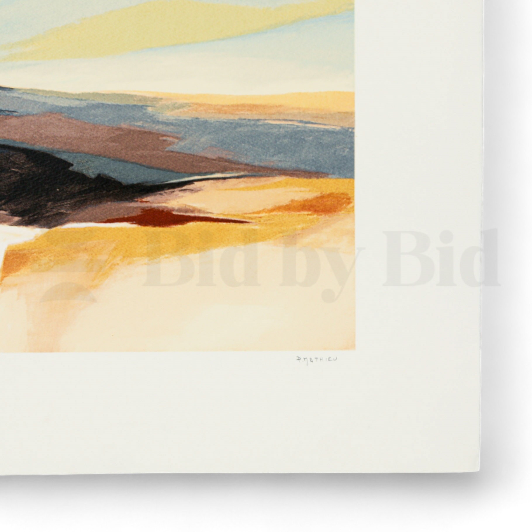 Paul Mathieu | PAUL MATHIEU (n.1953), SERIGRAFIA (1953) | MutualArt