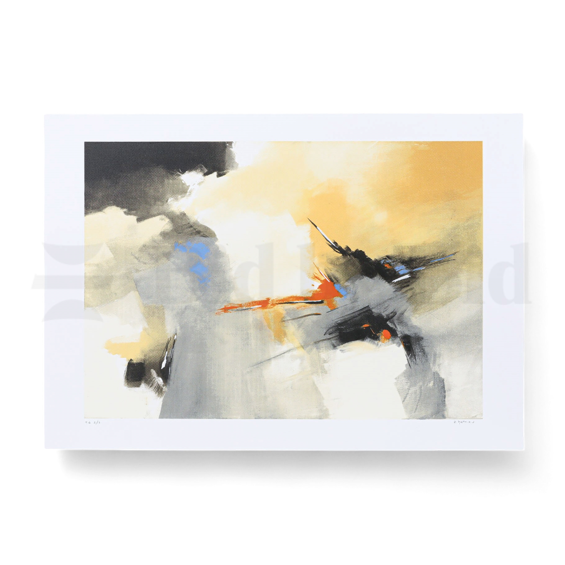 Paul Mathieu | PAUL MATHIEU (n.1953), SERIGRAFIA (1953) | MutualArt