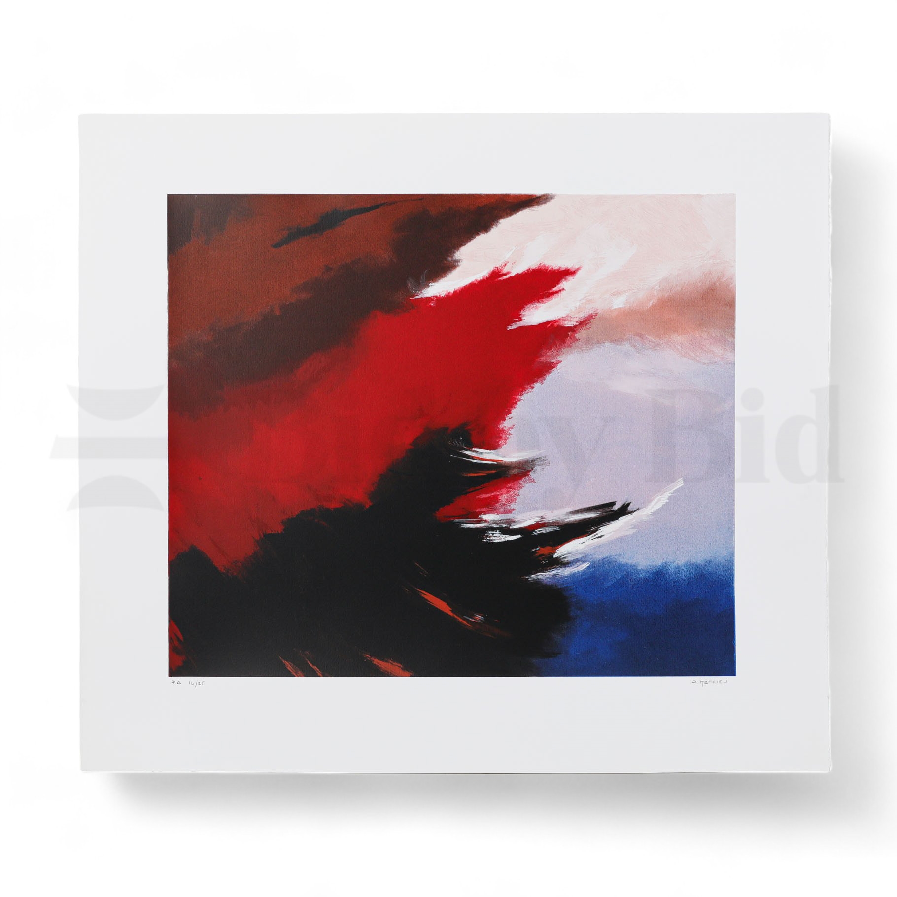 Paul Mathieu | PAUL MATHIEU (n.1953), SERIGRAFIA (1953) | MutualArt