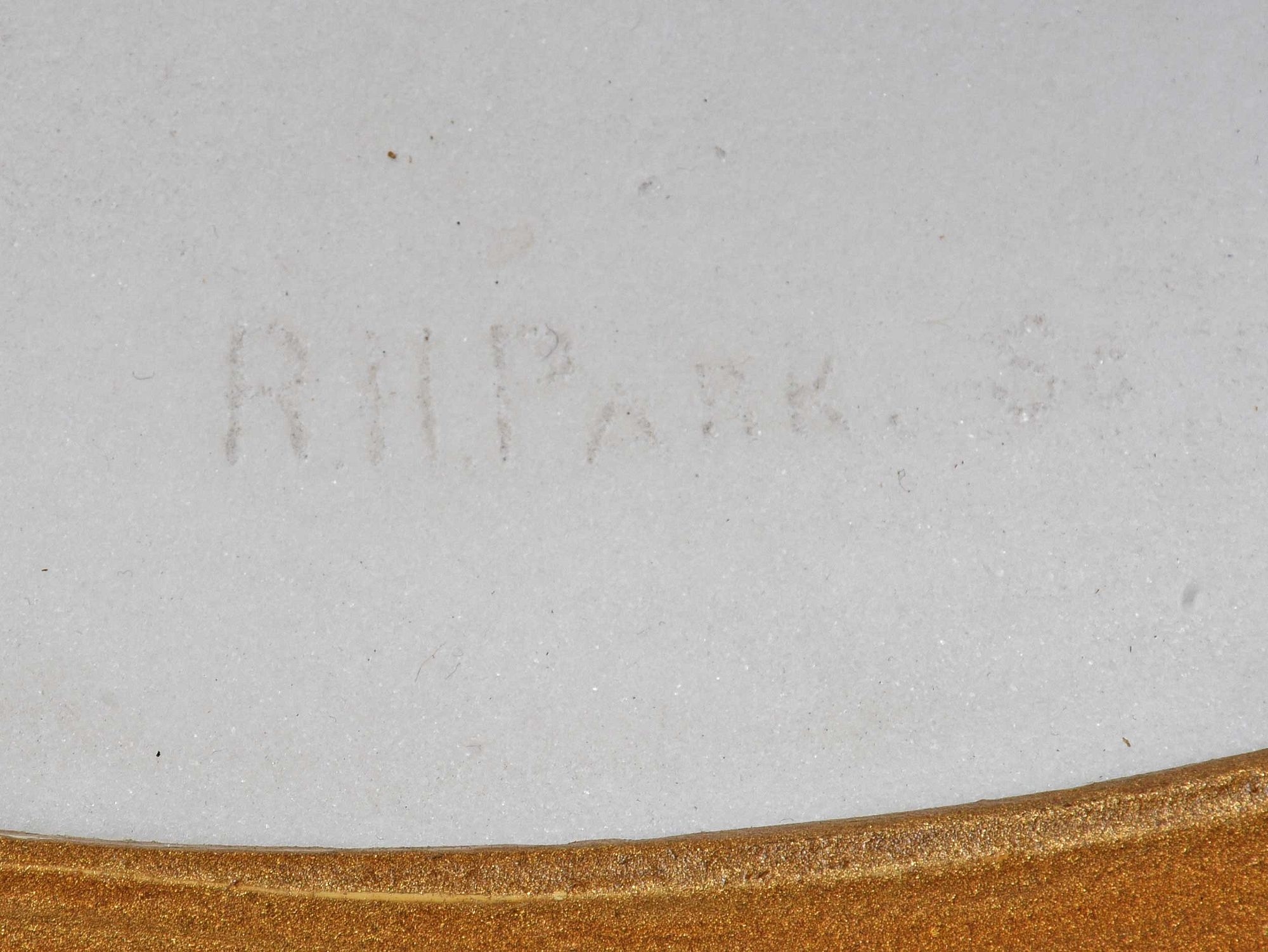 Richard H. Park | Richard Park Carved Marble Plaque | MutualArt
