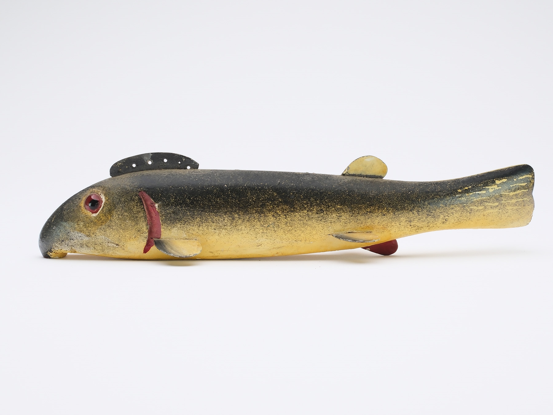 Oscar Peterson | Sucker fish spearing decoy | MutualArt