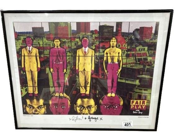 Gilbert & George | Fair Play 1991 | MutualArt