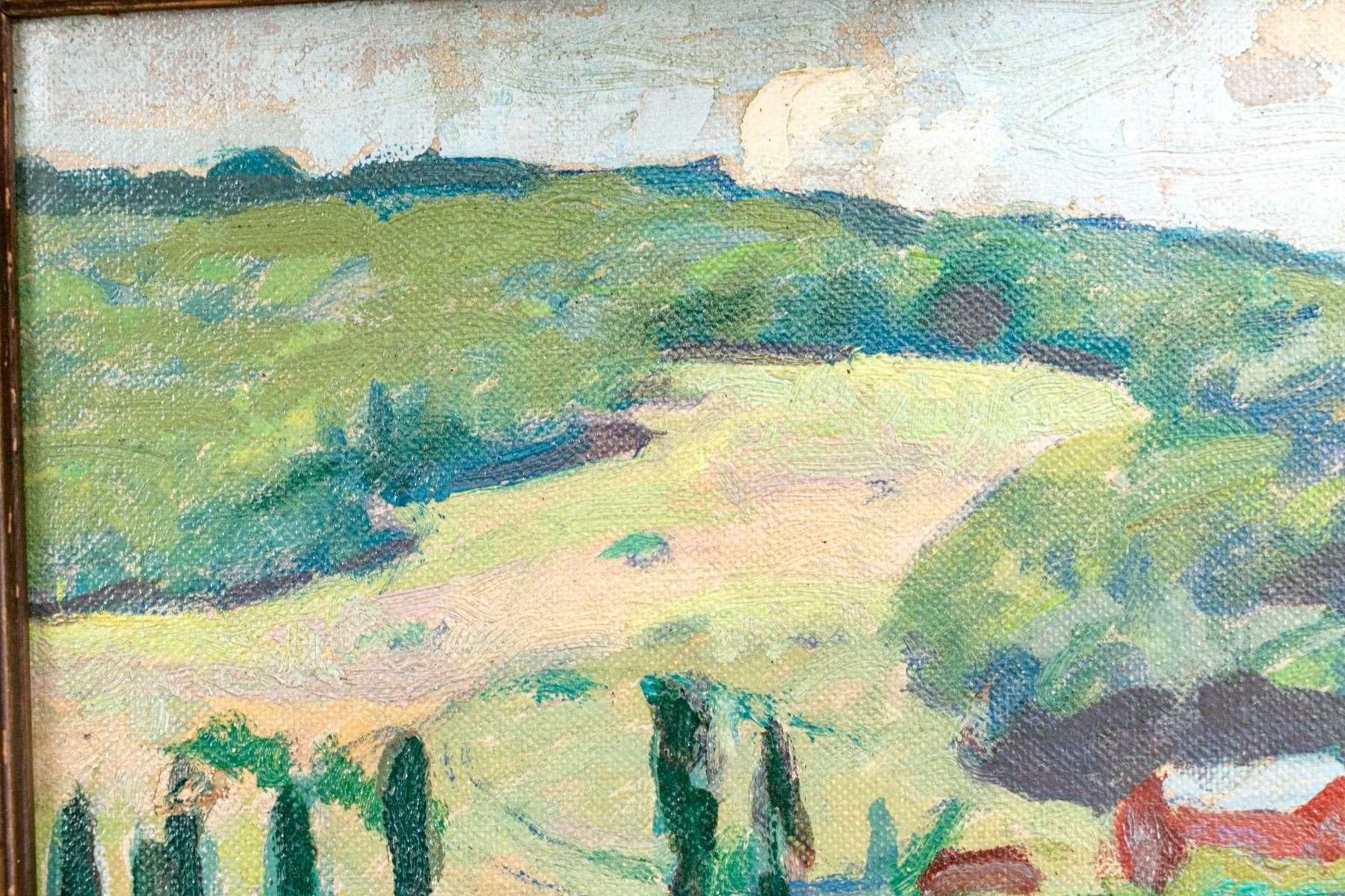 Wilson Irvine | Red Building, (1625) | MutualArt