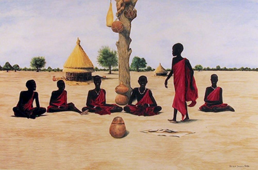 Arthur L. Dawson | CHILDREN IN CLOAKS (1992) | MutualArt
