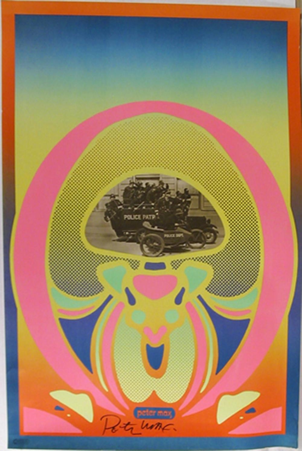 Peter Max | KEYSTONE COPS (1967) | MutualArt