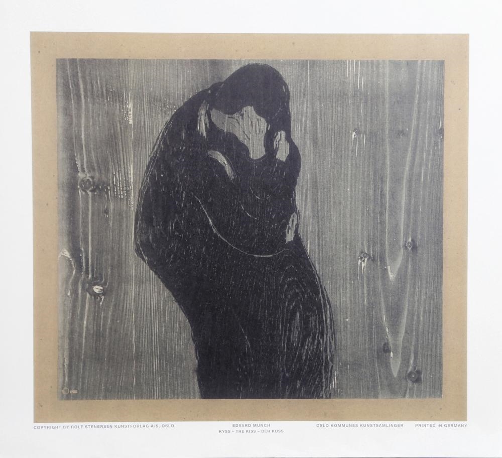 Edvard Munch | THE KISS | MutualArt