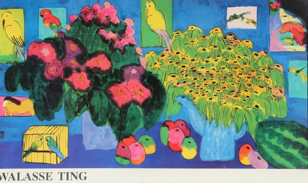 Walasse Ting | Waiting for Your Love Letter (1979) | MutualArt